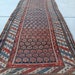 Antique Handmade 3'x11' Carpet Caucasian Kazak "karabagh" Runner Rug 3 ...