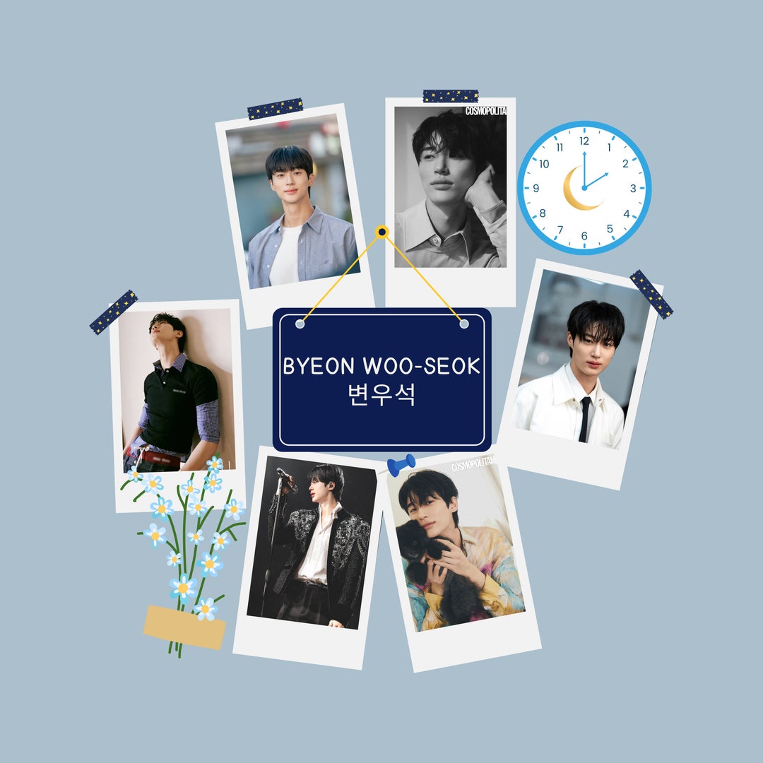Byeon Woo Seok 변우석 Real Instax Mini Photos Mini Prints - Etsy Canada