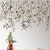 Magical Botanical Flower Wall Decal Border bottom Easy to Apply Peel ...