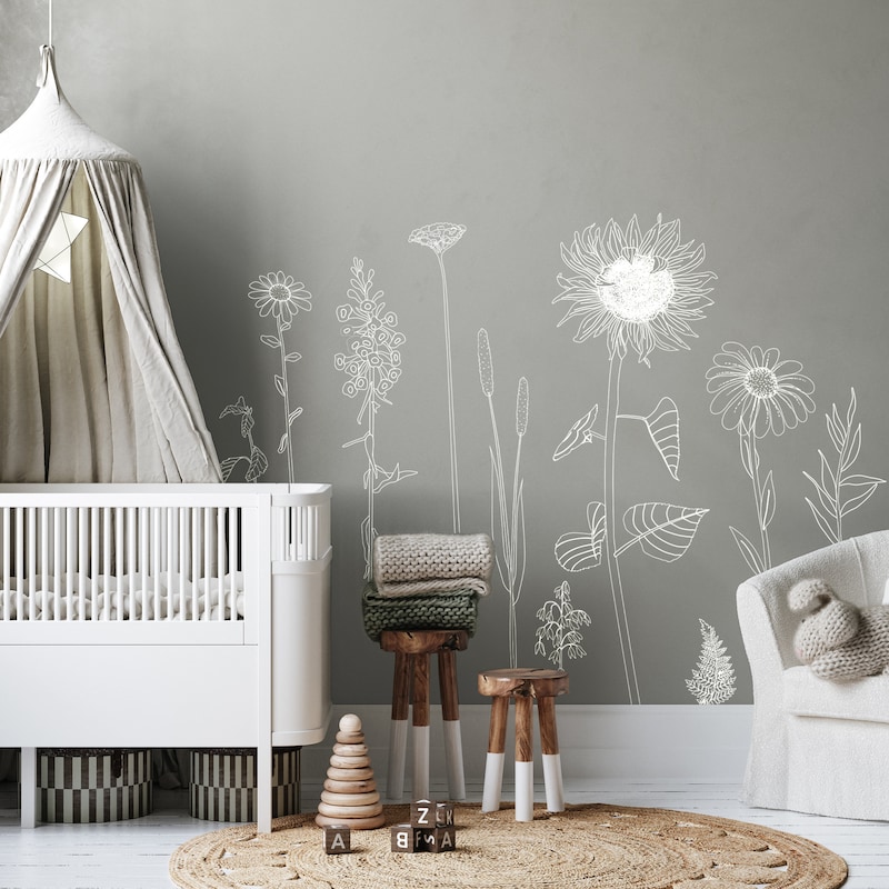 White Wall Decal - Etsy