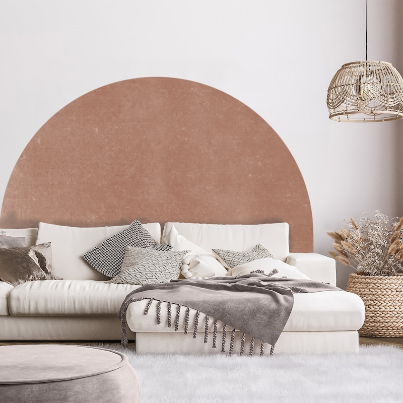 Half Circle Wall Decal - Etsy