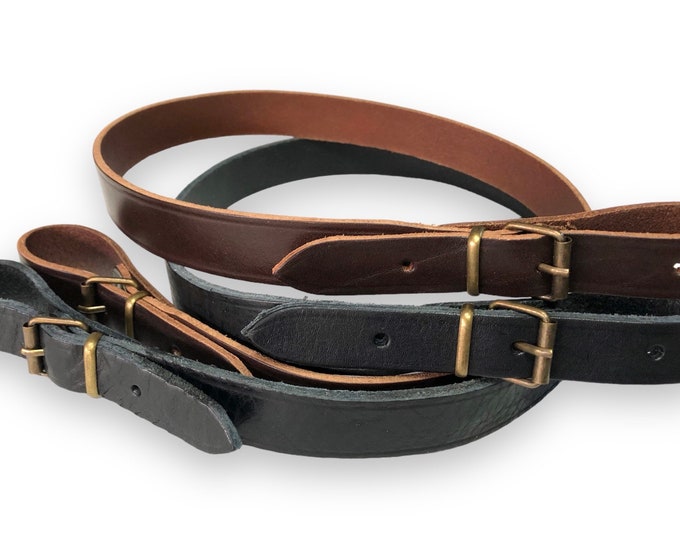 Sling Strap and Crossbow Strap, 3,5 Mm Genuine Leather , 33 Handmade ...