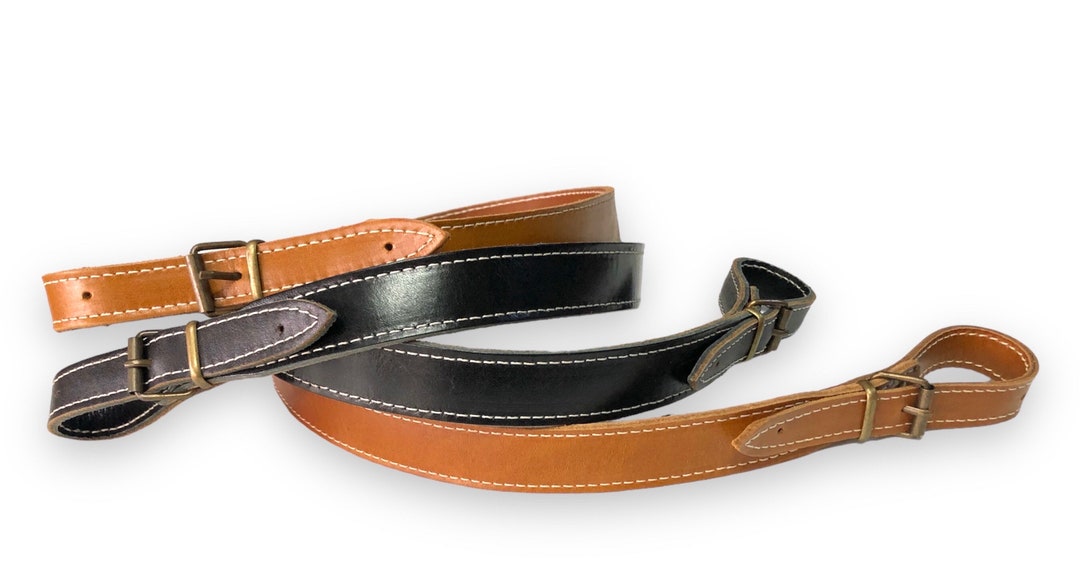Genuine Leather Sling Strap and Crossbow Strap, 330,8 Handmade Leather ...