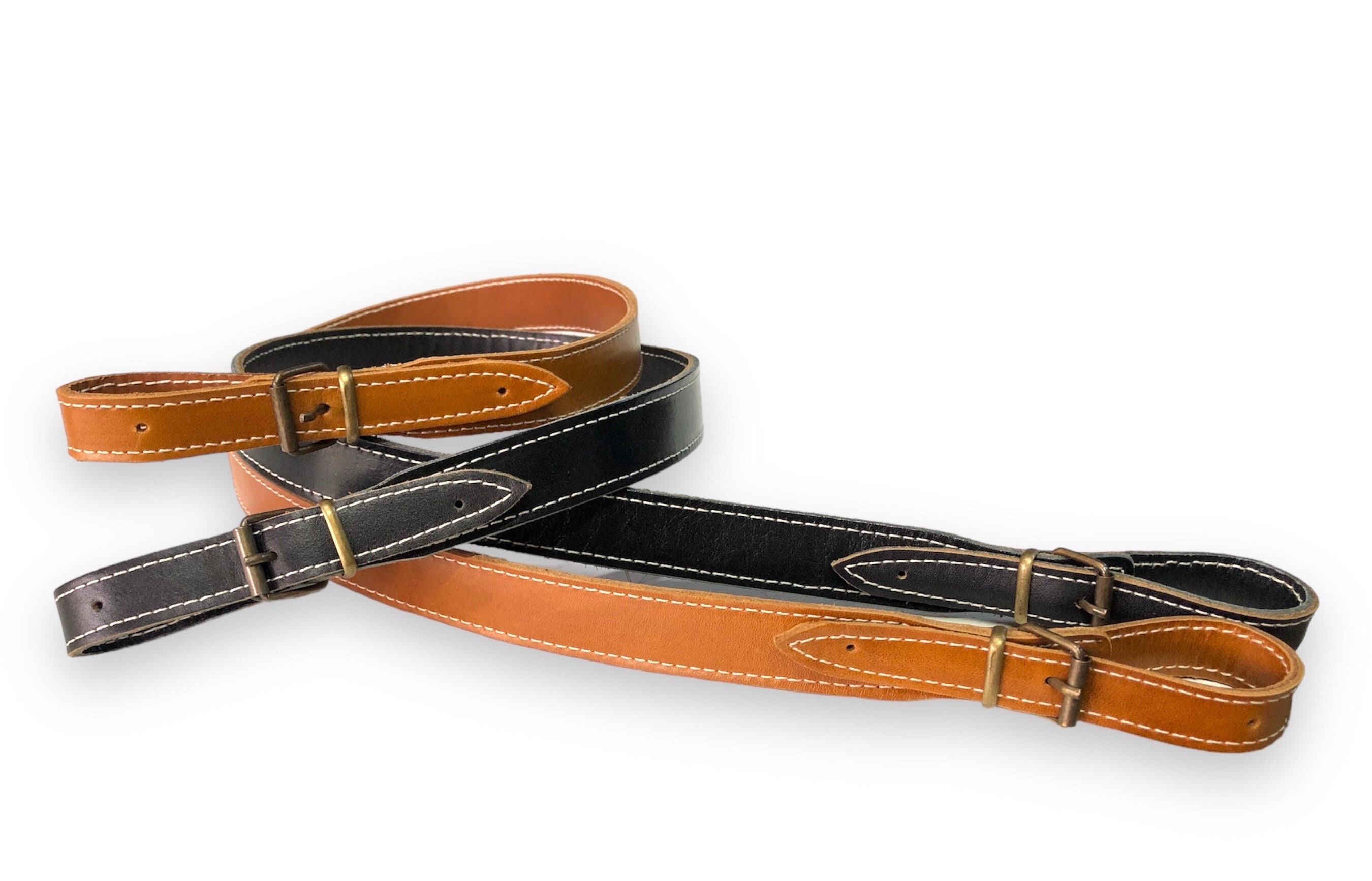 Genuine Leather Sling Strap and Crossbow Strap, 330,8 Handmade Leather ...