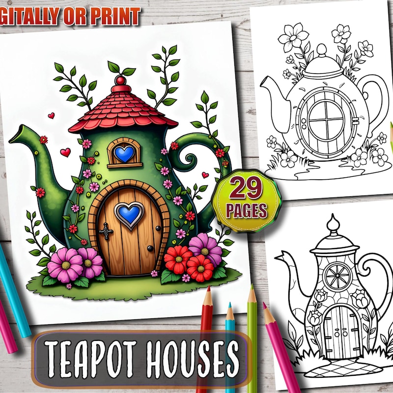 Teapot Book - Etsy