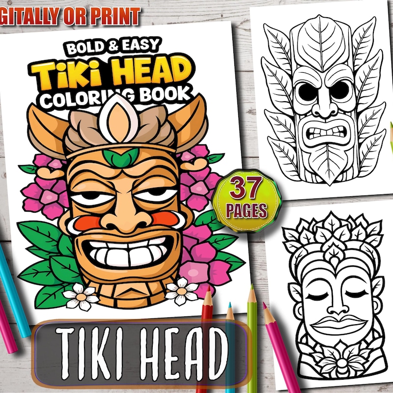 Tiki Art - Etsy