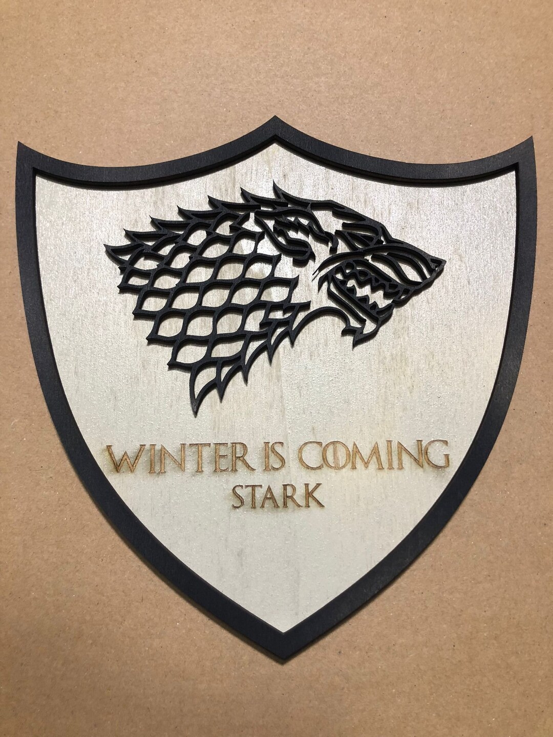 3D Layered House Stark Sigil Digital Files SVG, DXF, AI - Etsy