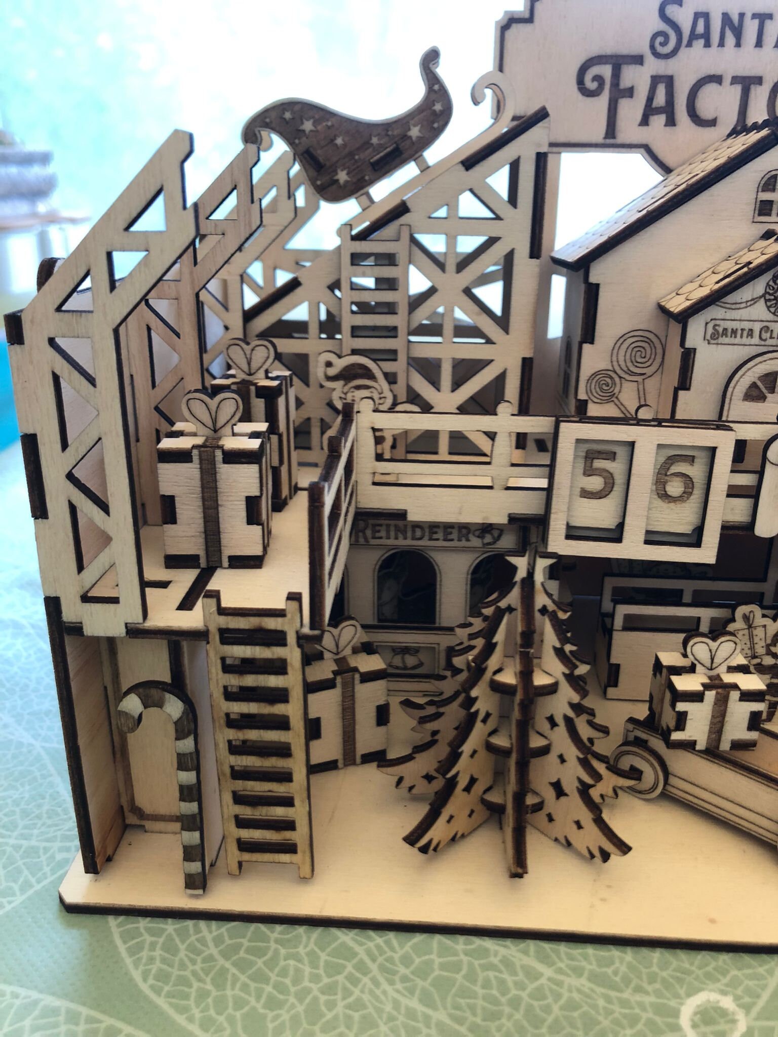 DIY Santas Workshop Laser Cutting Files: Digital SVG Templates ...