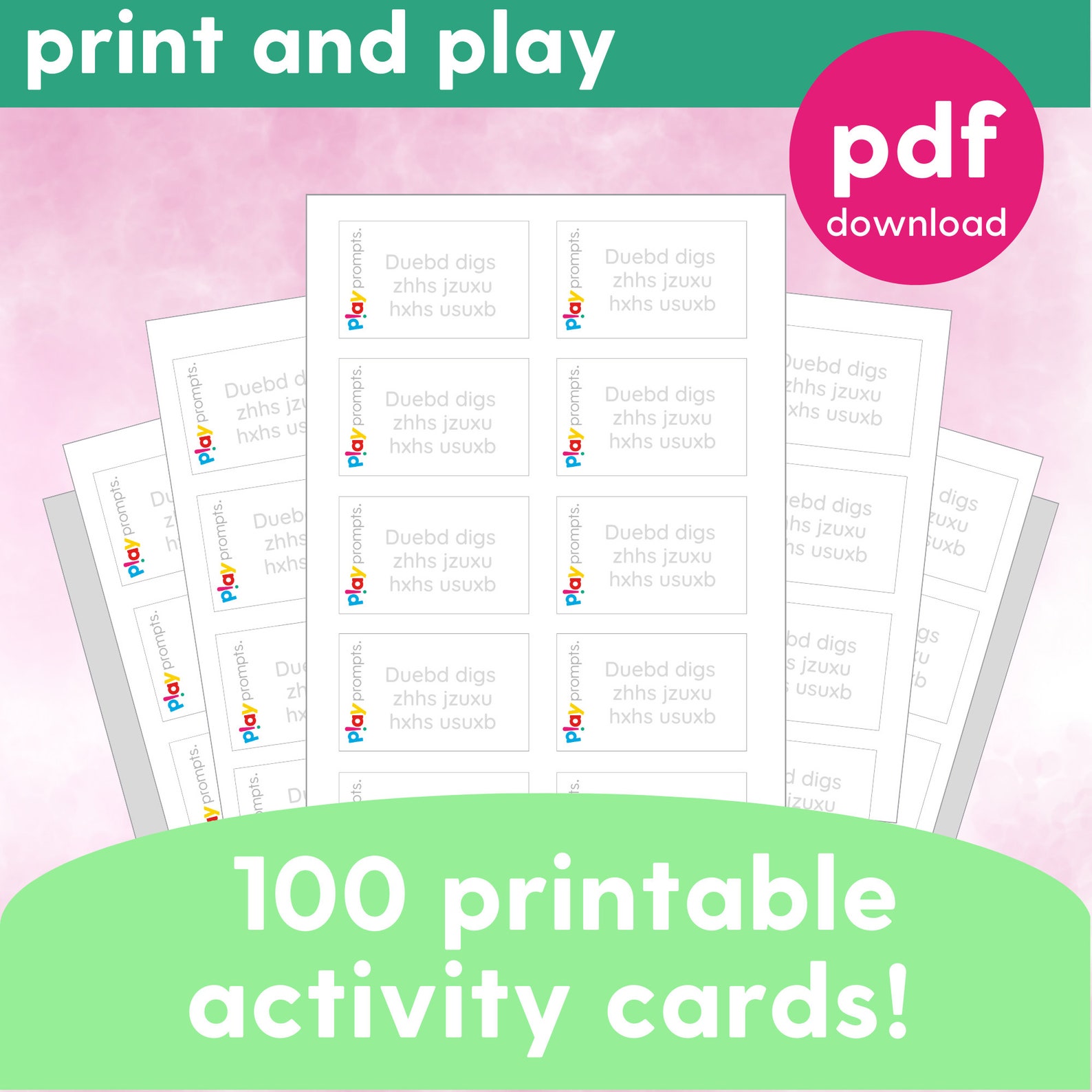 100 Outdoor Activity Cards for Kids Digital Download - Etsy UK