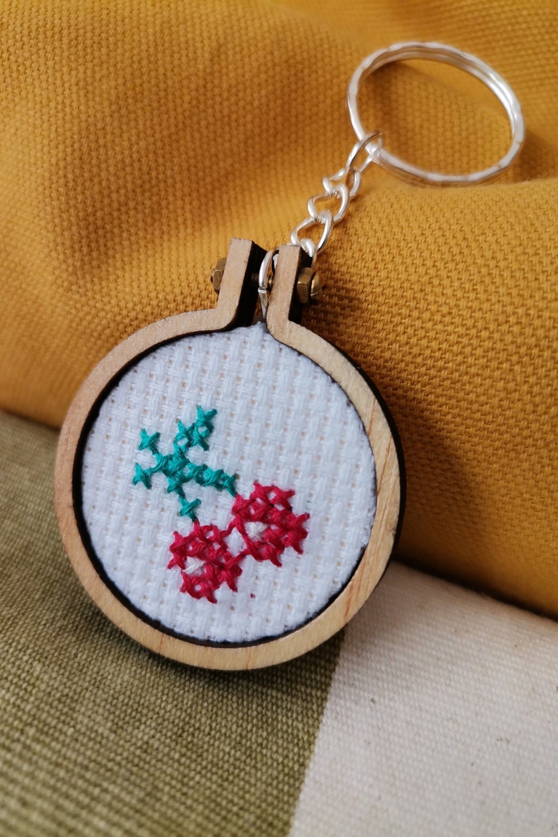 Mini Crochet Keychain - Etsy