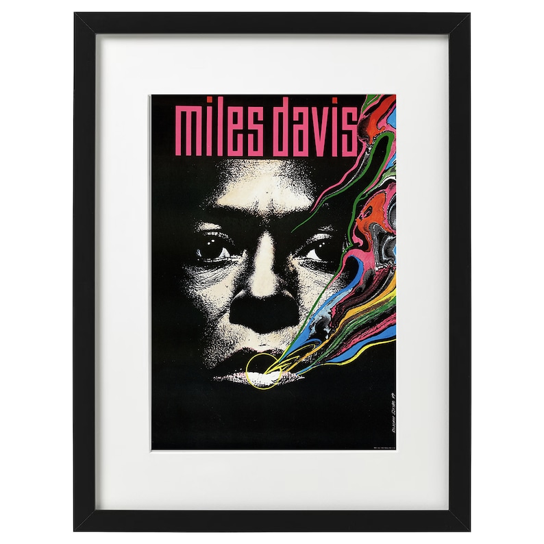 Miles Davis Jazz Poster A4 210mm X 297mm, A3 297mm X 420mm - Etsy