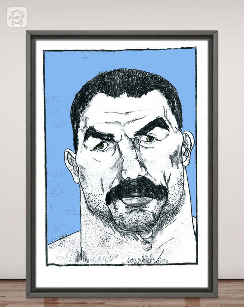 Don Frye predator PRINT - Etsy
