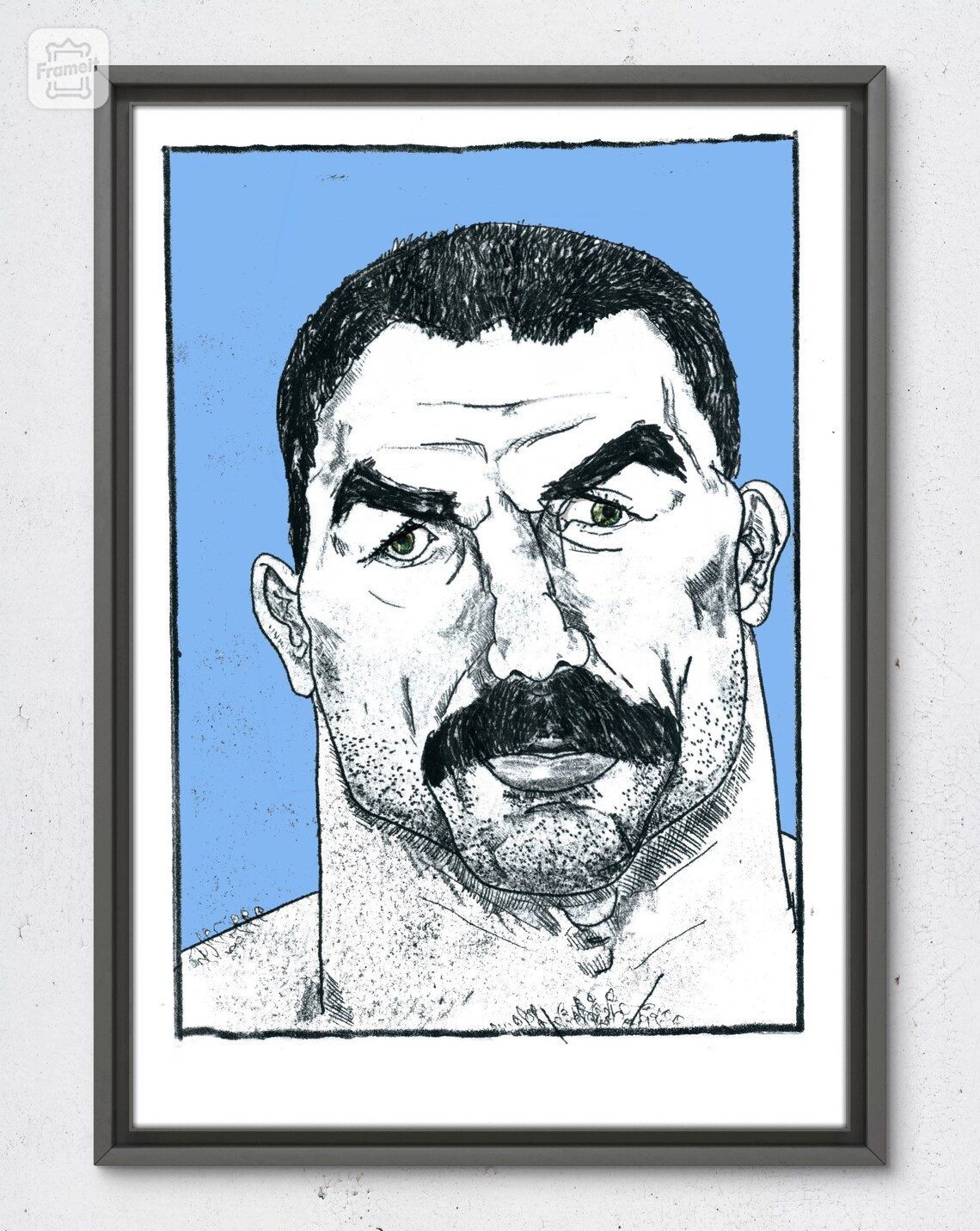 Don Frye predator PRINT - Etsy