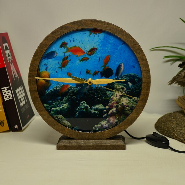Fish Clock - Etsy