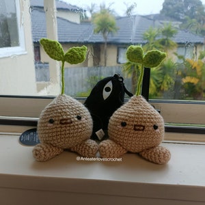 Sprout Mole OMORI Crochet Pattern - Etsy