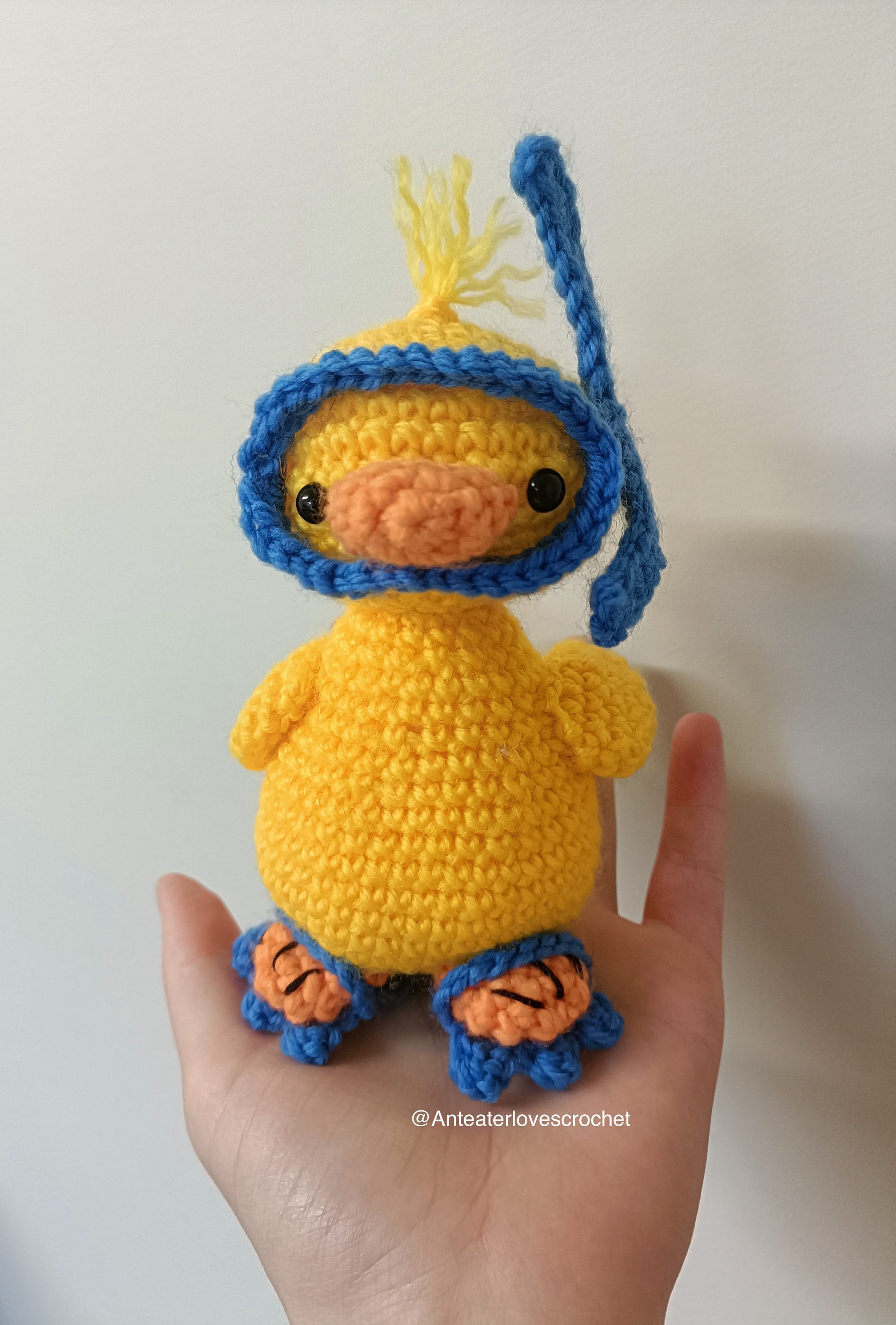 Diver Duck Crochet Pattern - Etsy