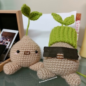 Sprout Mole OMORI Crochet Pattern - Etsy