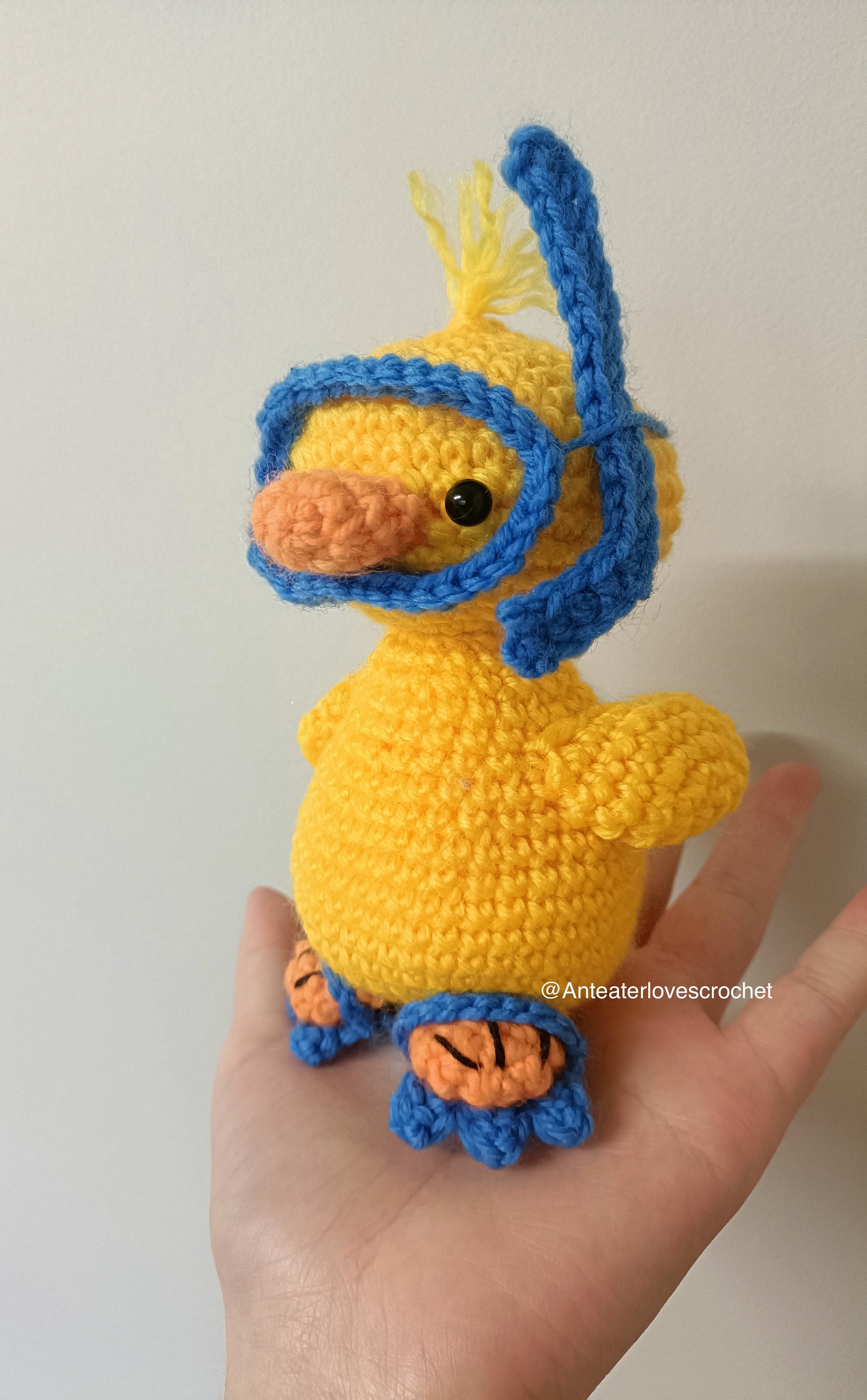 Diver Duck Crochet Pattern - Etsy