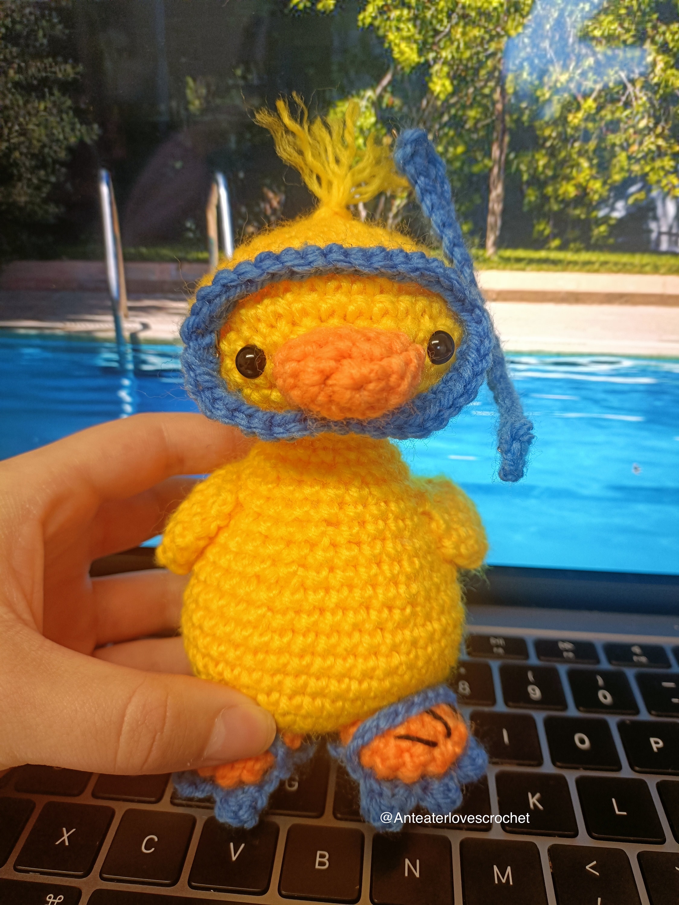 Diver Duck Crochet Pattern - Etsy