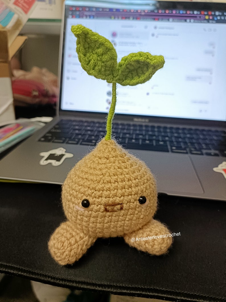 Sprout Mole OMORI Crochet Pattern - Etsy UK