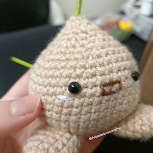 Sprout Mole OMORI Crochet Pattern - Etsy
