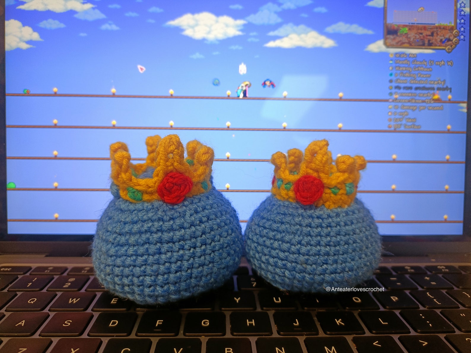 King Slime Crochet Pattern - Etsy