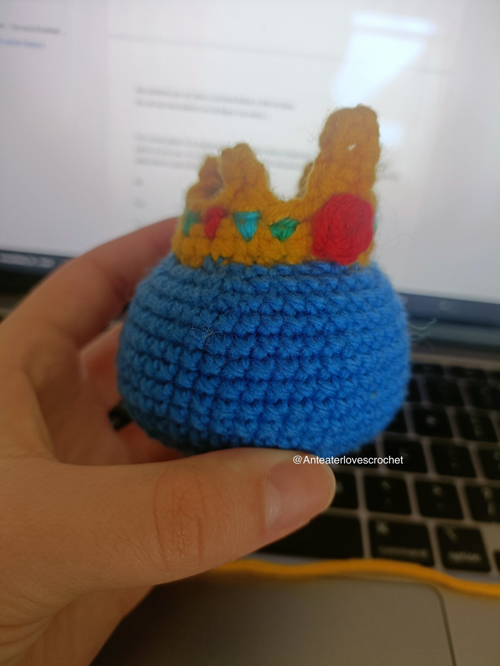 King Slime Crochet Pattern - Etsy