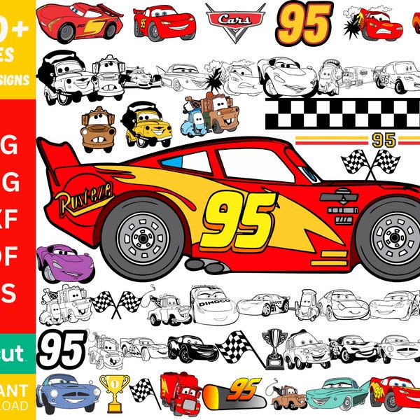 Cars Movie Logo Png - Etsy