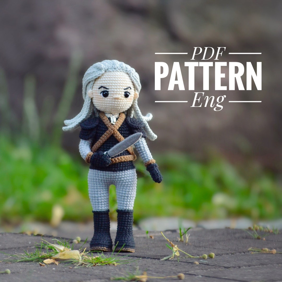 The Witcher Crochet Pattern, PDF Pattern Amigurumi Doll. - Etsy UK