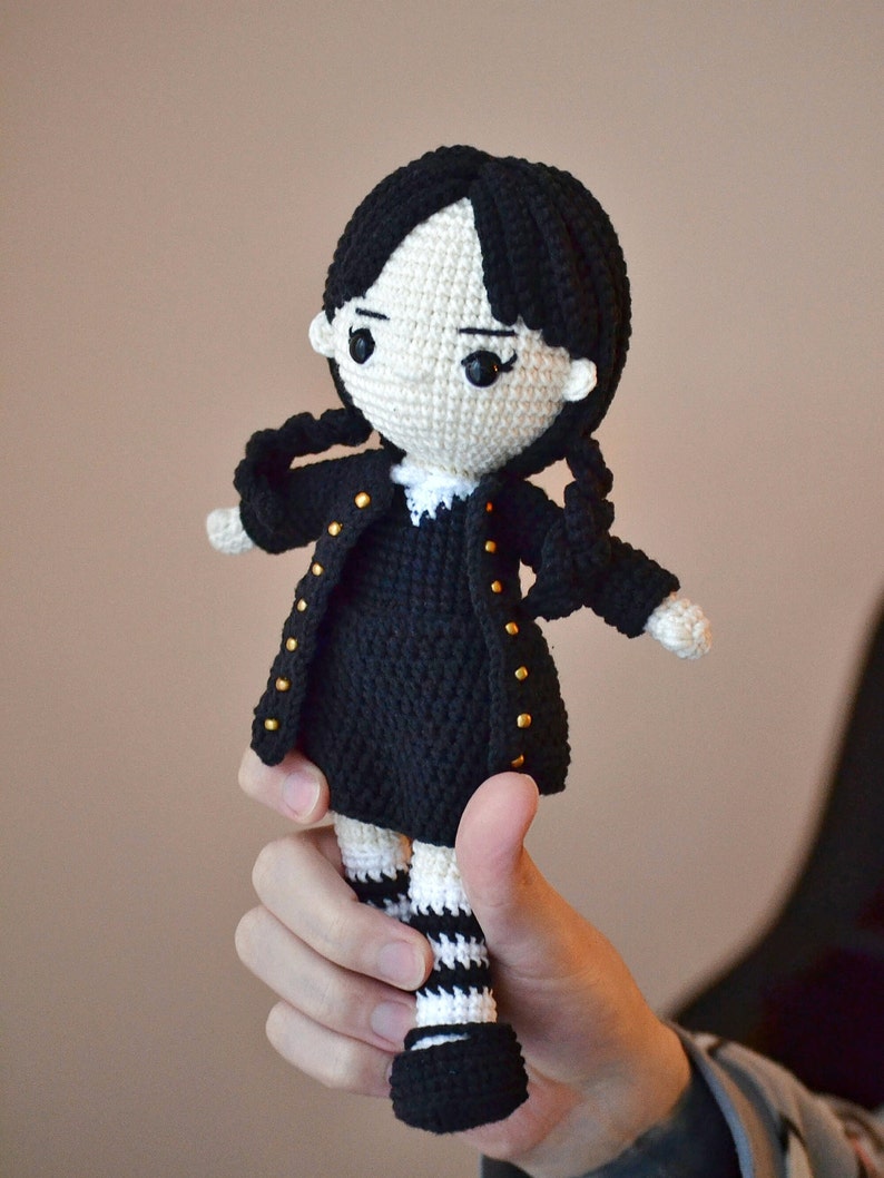 Pattern Wednesday. Pdf-pattern Doll Crochet Pattern Wednesday - Etsy