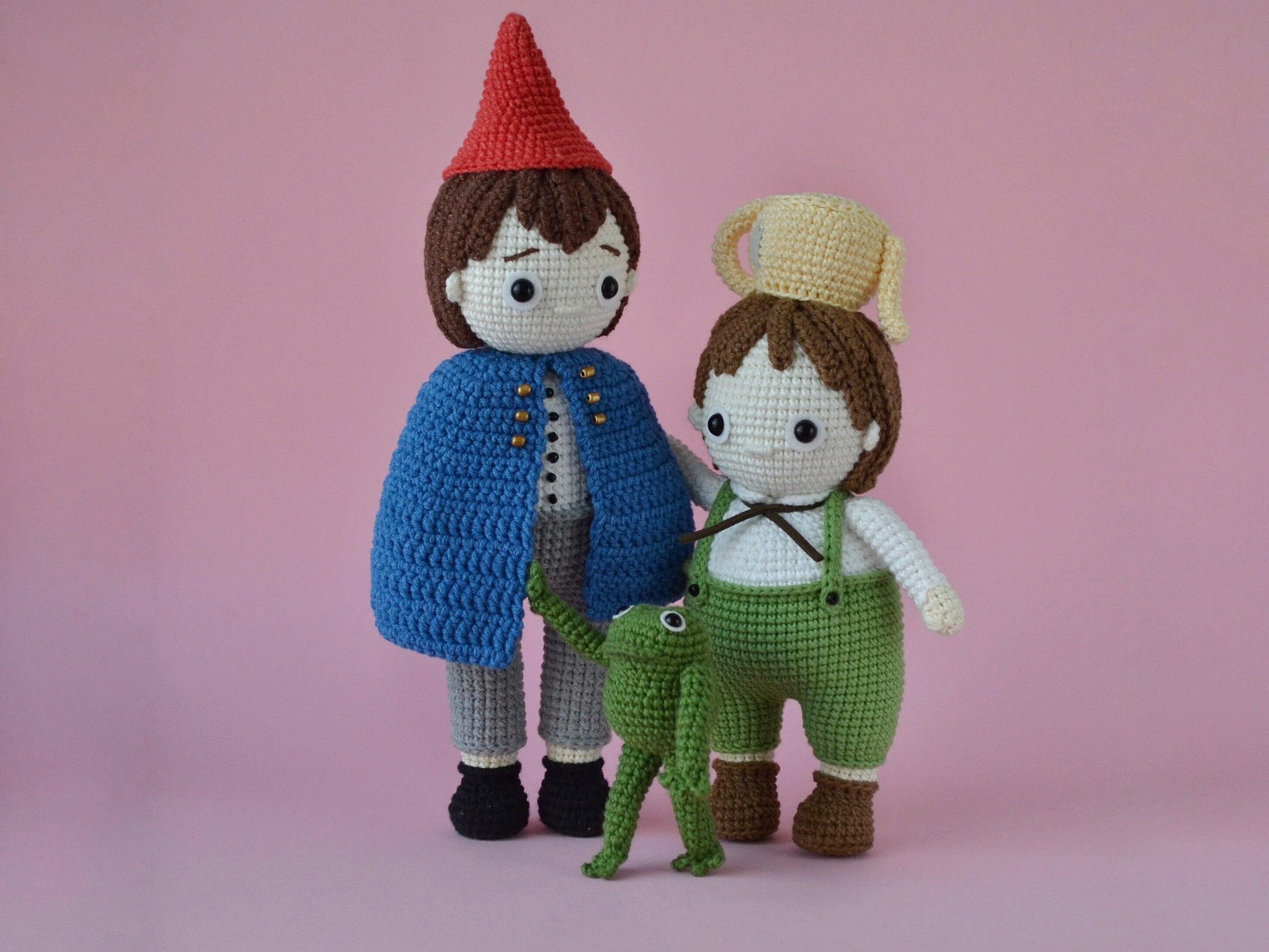 Wirt Greg and Frog Finished Crochet Dolls - Etsy