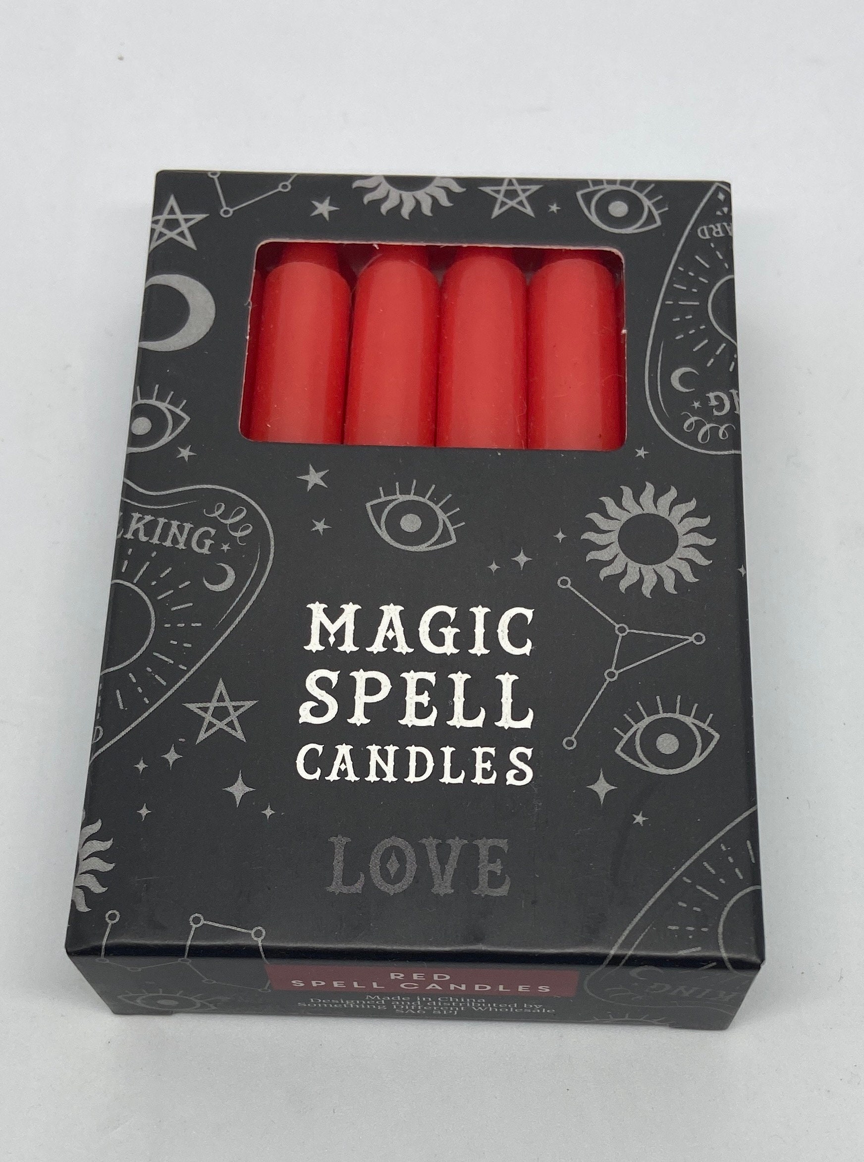 Magic Spell Candles for Spell and Ritual Work. Various Colours and ...
