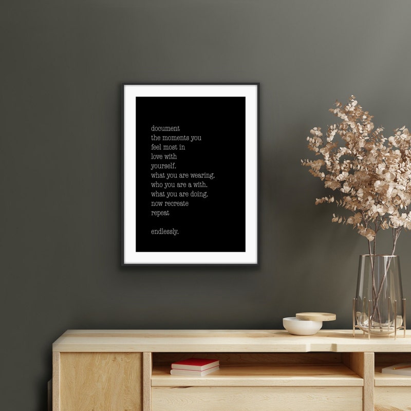 Motto Poster - Etsy