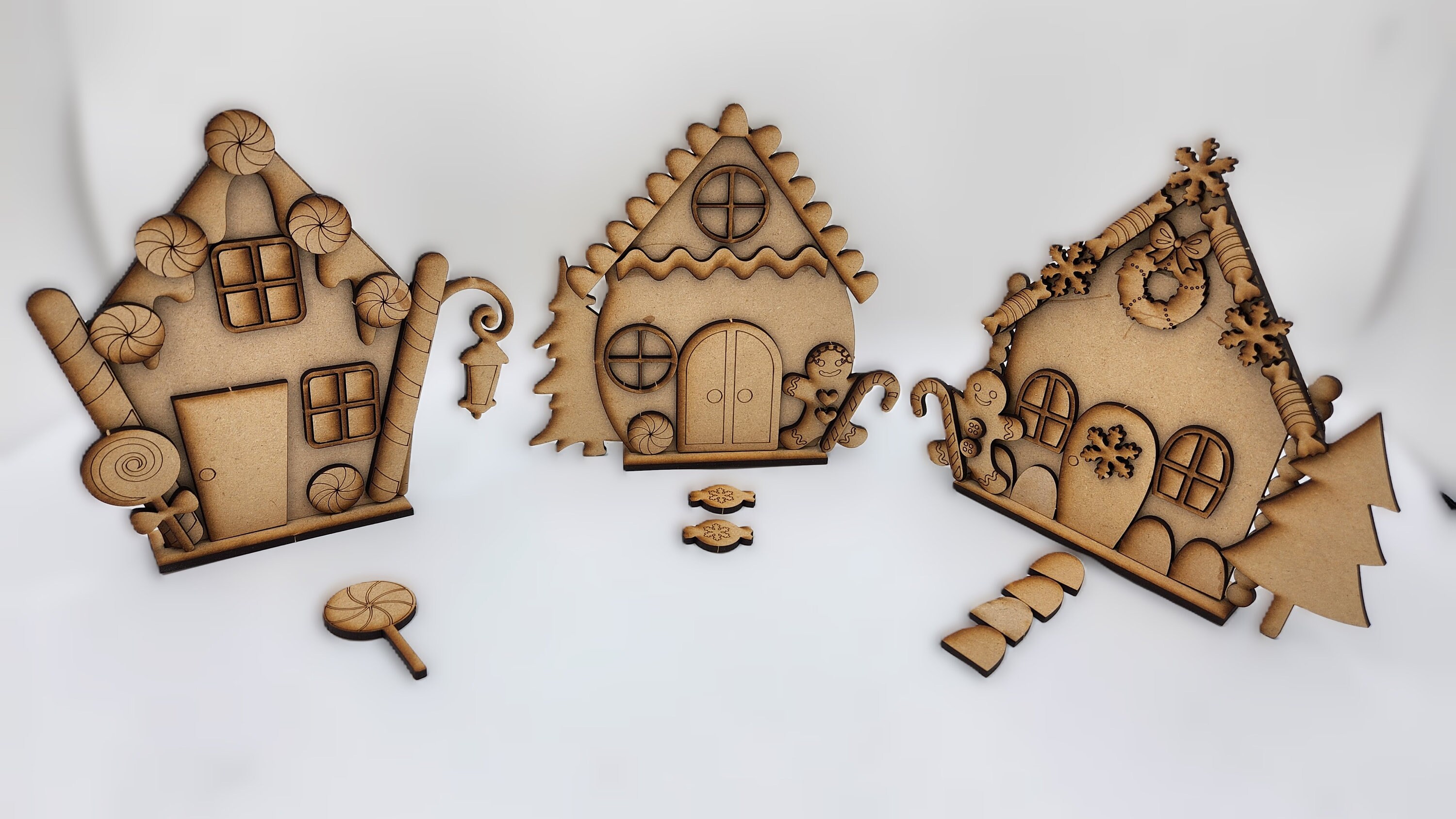 Build Your Own Gingerbread Village Shelf Setter - Etsy