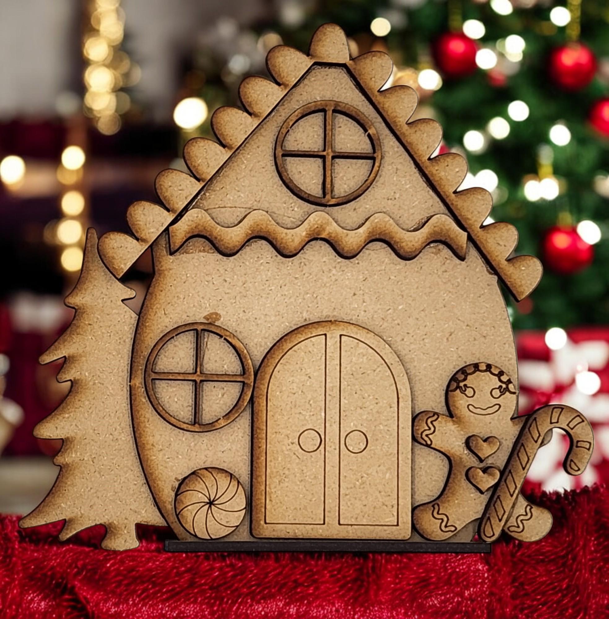 Build Your Own Gingerbread Village Shelf Setter - Etsy