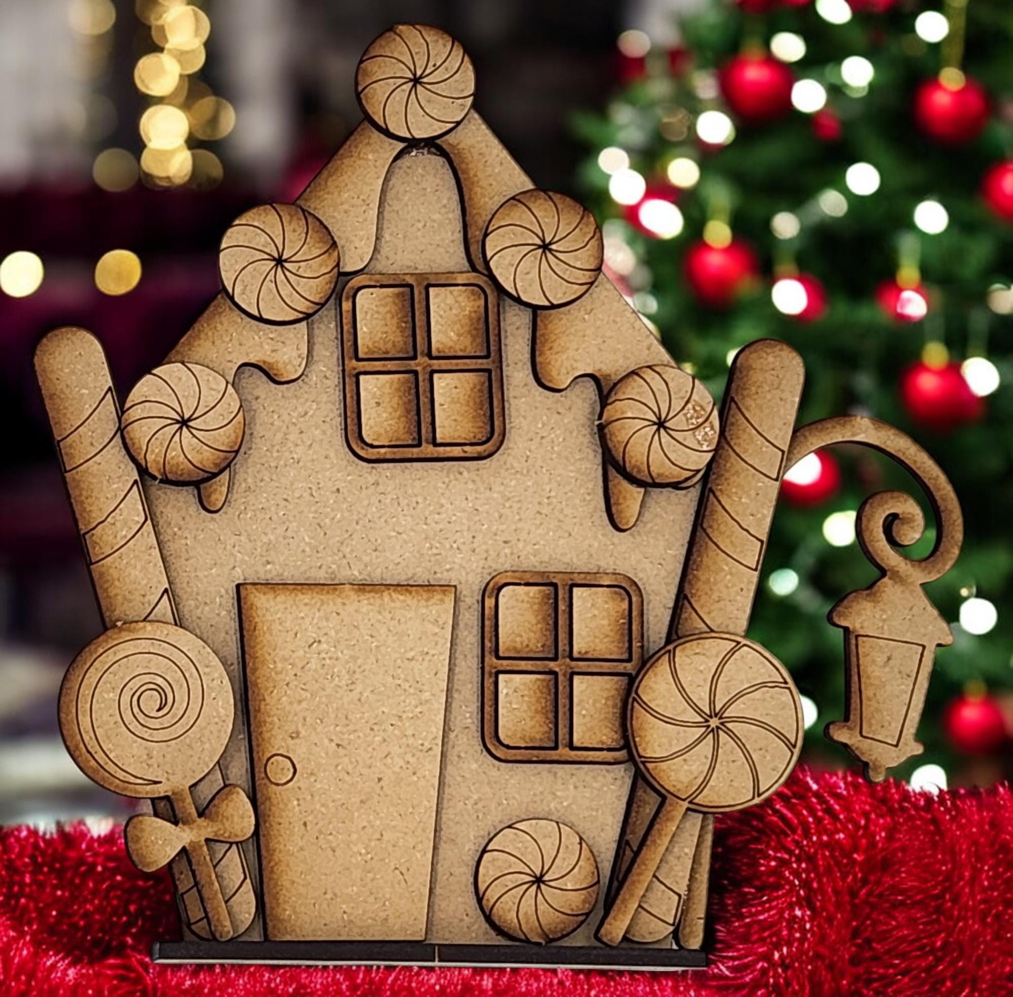 Build Your Own Gingerbread Village Shelf Setter - Etsy