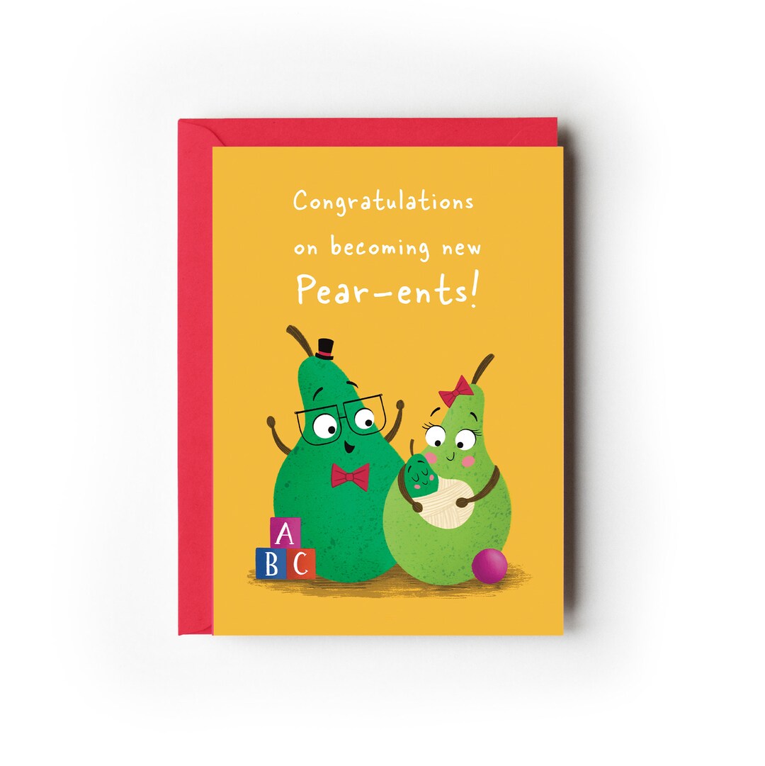 New Parents Congratulations Card - Etsy