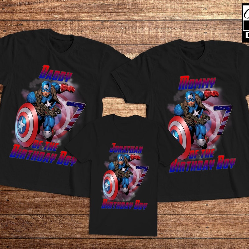 Custom Captain Shirts - Etsy