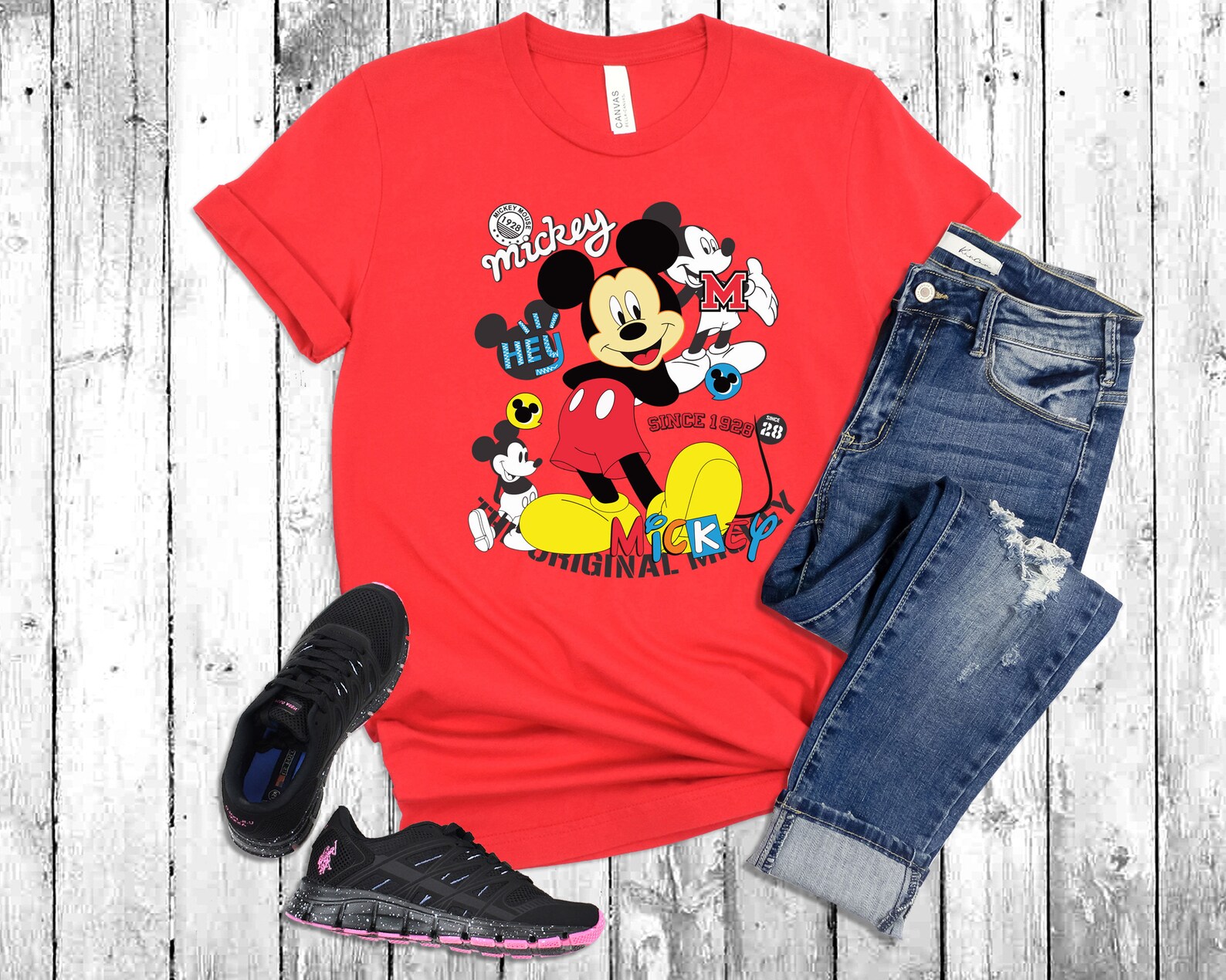 Mickey Mouse Trending Shirt, Mickey Original Since 1928 Tee, Disneyland ...
