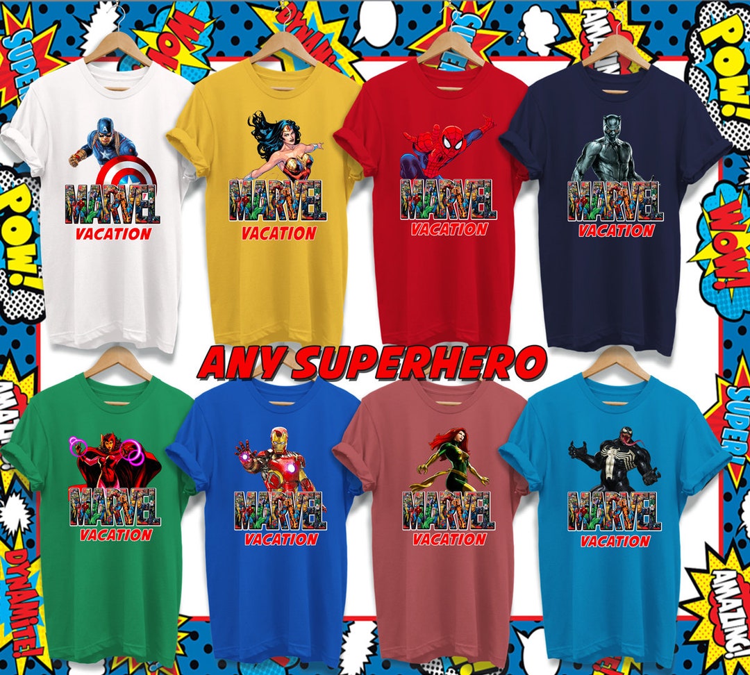 Avengers Marvel Shirt Super Hero Matching Shirt Avengers End Game Iron ...