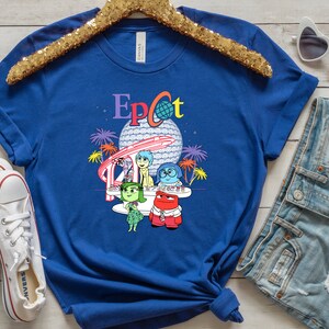 Vintage Epcot Inside Out Matching T-shirt, Magic Disneyland Vacation ...