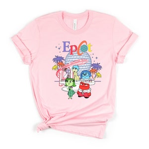 Vintage Epcot Inside Out Matching T-shirt, Magic Disneyland Vacation ...