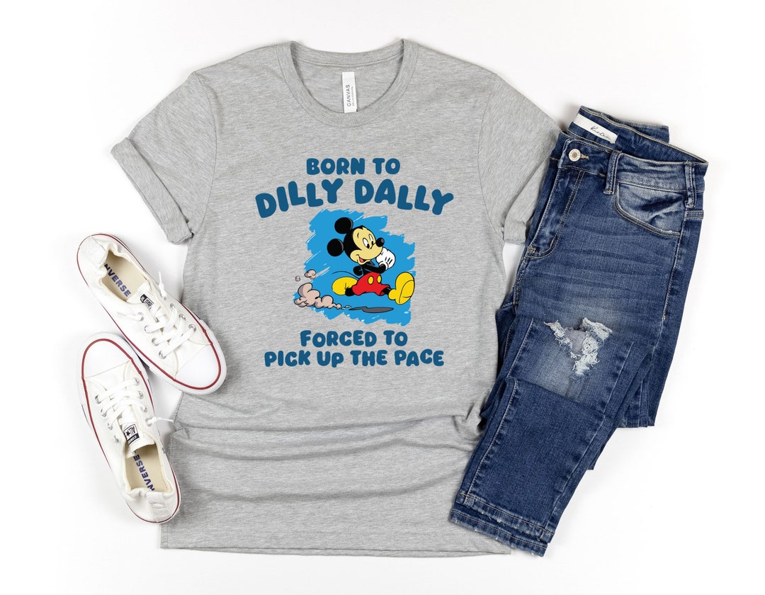 Born to Dilly Dally Shirt, Retro Mickey Mouse Vacation Shirts ...