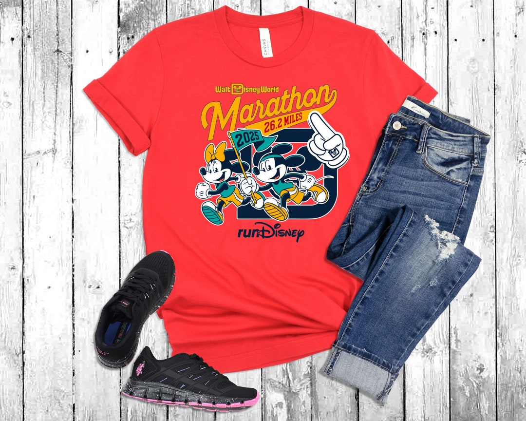 2025 Rundisney Marathon Weekend Family T-shirts, Disney World Marathon ...