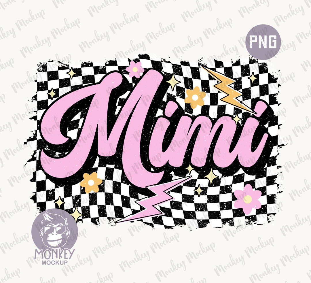 Retro Mimi Png, Mimi Shirt Png, Mothers Day Png, Birthday Mimi Png ...