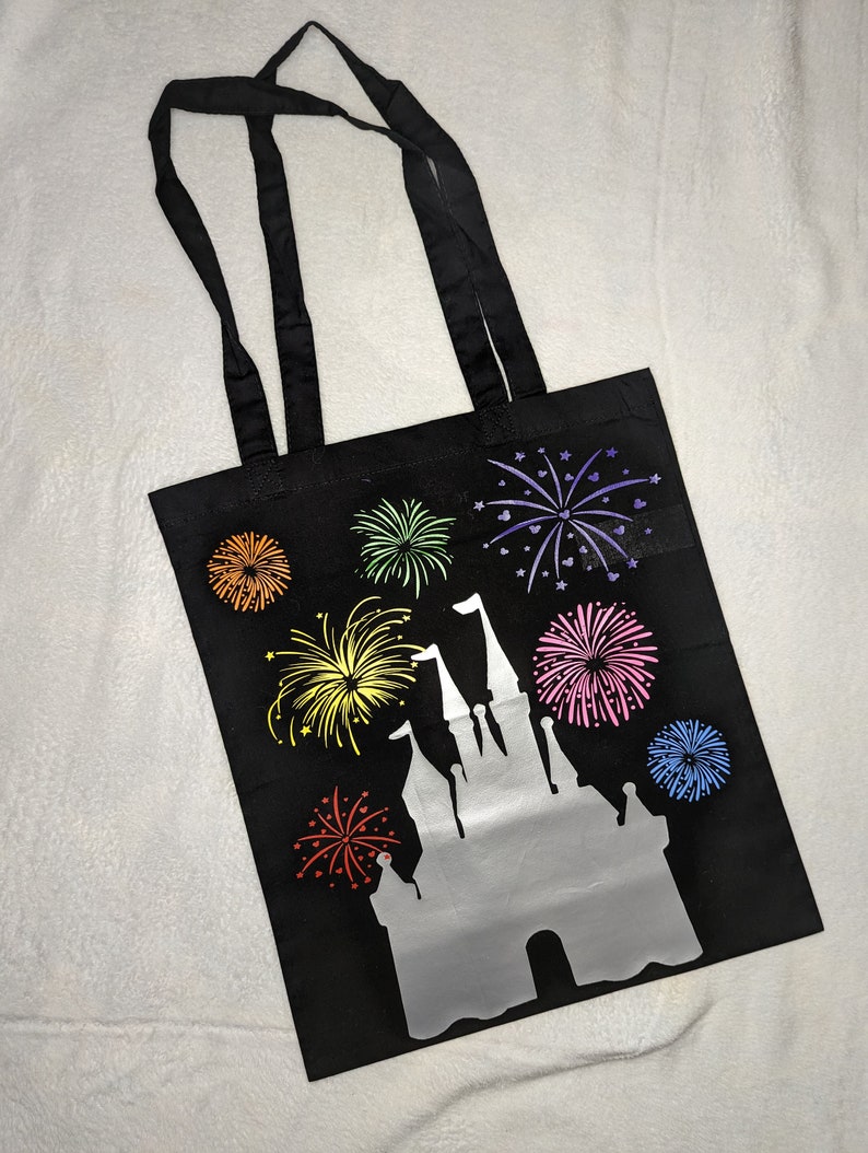 Disney Fireworks Inspired Tote Bag - Etsy