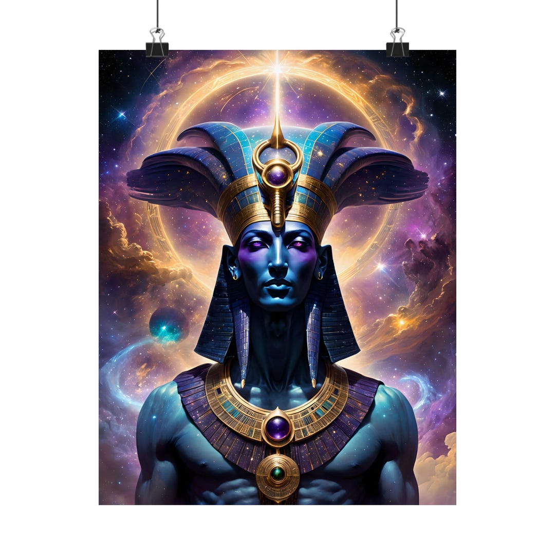 Thoth Egyptian Wall Art - Wall Poster Cosmic Ascension - Etsy