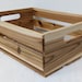 Cedar Farmhouse Crates - Set of 3 - Handcrafted Wooden Boxes - Etsy