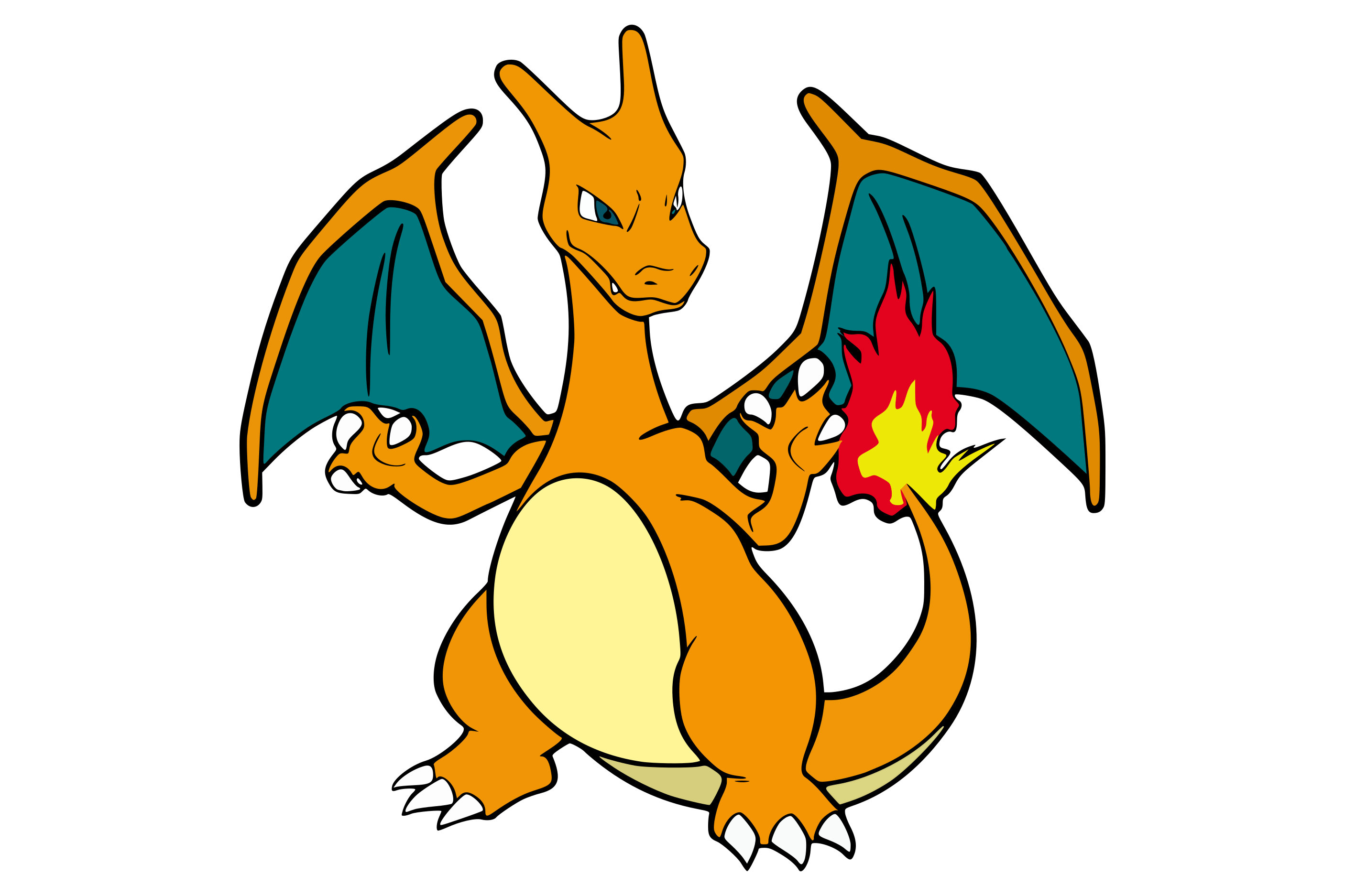 Charizard SVG PNG JPEG Pokemon Cricut Vector Bundle - Etsy UK