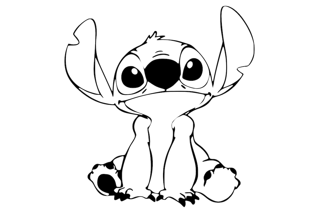 Stitch Layered / Unlayered SVG PNG JPEG Plotterdateien - Etsy.de